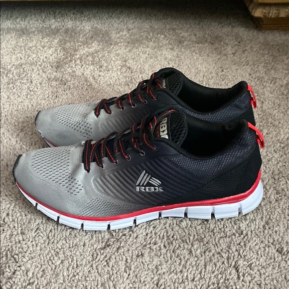 RBX | Shoes | Rbx Black And Gray Running Sneakers | Poshmark